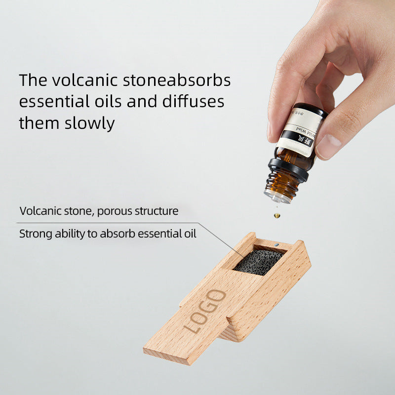 Wood Passive Aromatherapy Essential Oil Diffusers, Non Electric Eco-Fr ...
